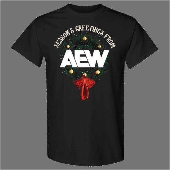 Shirts | Seasons Greetings From Aew 224 Shirt | Poshmark